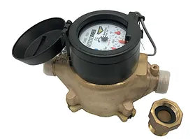 M&E PD 3/4" x 3/4" LF Bronze - Cold Water Meter – Cannon Metering